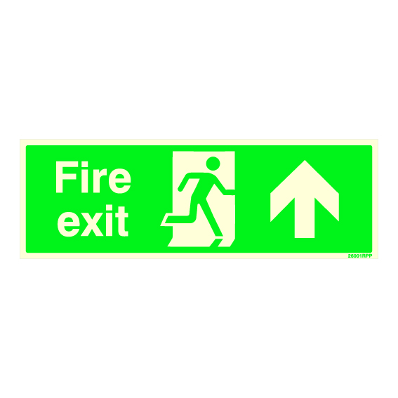 Fire Exit - Straight On - iSupplies